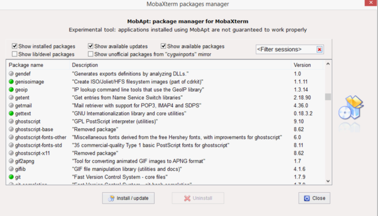 Guide - MobaXterm