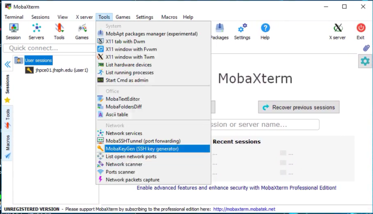 Can I use MobaXterm to run Unix commands on Windows? - MobaXterm